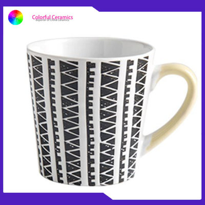 Durable V Dinnersets Handmade Stoneware Mugs 430ml Capacity Low Water Absorption