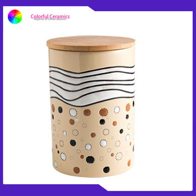 Different Size Food Safe Stoneware Coffee Mug Sets Nordic Ceramic Storage Canister