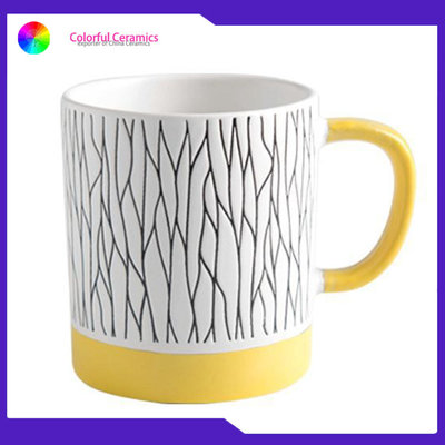 370ml Coffee Mugs Ceramic Water Cups Tableware Sets Food Contact Safe Stoneware