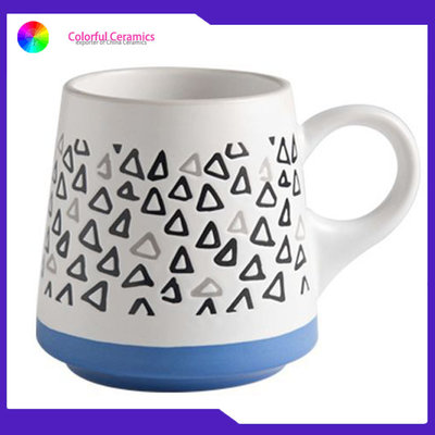 Capacity 455ml Personalised Ceramic Travel Mug , Large Ceramic Coffee Mugs