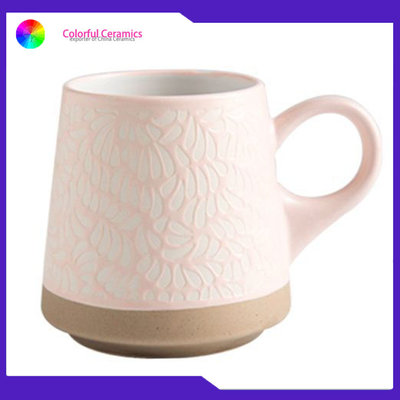 Custom Logo Silkscreen Coffee Mugs Stonewere Tableware Set Temperature Extremes