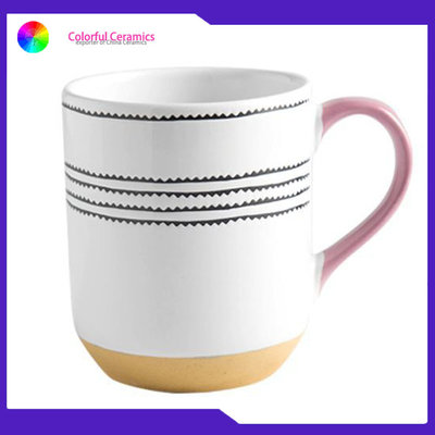 745ml Capacity Ceramic Travel Coffee Mugs , Stoneware Ceramic Mugs With Logo