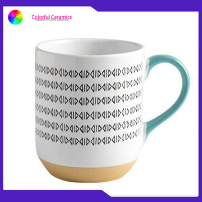 745ml Capacity Ceramic Travel Coffee Mugs , Stoneware Ceramic Mugs With Logo