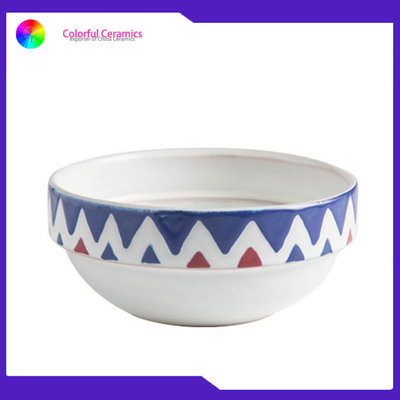 Safe Edge Handmade Ceramic Bowls Stoneware Food Contact Safe Eco - Friendly
