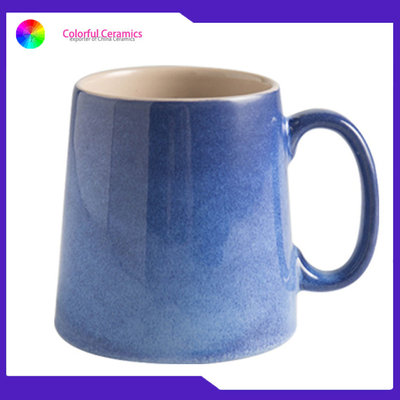 Glazed Ceramic Travel Coffee Mug , Ceramic Dinnerware Set Food Contact Safe