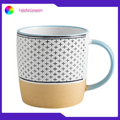 Tumber Silkscreen Coffee Mugs , Personalised Ceramic Travel Mug Long Lifespan