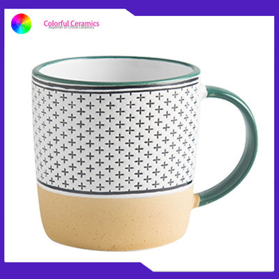 Tumber Silkscreen Coffee Mugs , Personalised Ceramic Travel Mug Long Lifespan