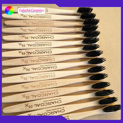 Adult Age Group Bambooeco Friendly Toothbrush 4 Pack Set For Hotel / Travel