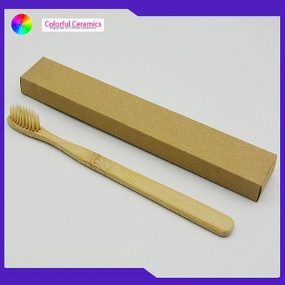 Adult Age Group Bambooeco Friendly Toothbrush 4 Pack Set For Hotel / Travel