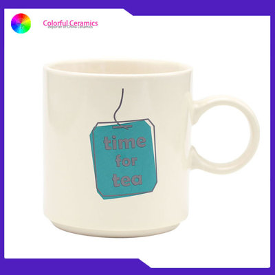 Macaron Gift Stoneware Coffee Mug Sets Disherwasher Safe With Customized Logo