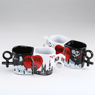 Nordic Unique Lovers Custom Ceramic Coffee Mugs Stoneware Household Coffee Tea Cups