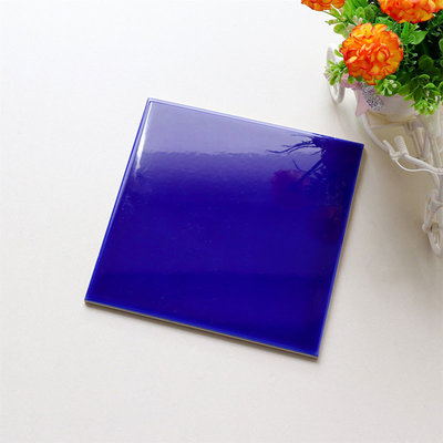 Restaurant Subway Wall Tile 200X200 Treasure Blue Glossy Surface Treatment
