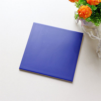 Restaurant Subway Wall Tile 200X200 Treasure Blue Glossy Surface Treatment
