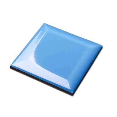 Sky Blue Interior Ceramic Wall Tiles 100X100 Building Materials 8mm Thickness