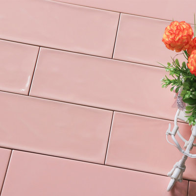 Interior Subway Wall Tile 100x300 Matt Surface Strong Stain Resistance