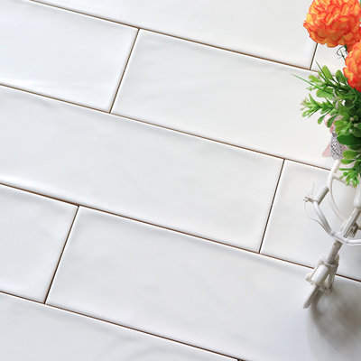 Interior Subway Wall Tile 100x300 Matt Surface Strong Stain Resistance