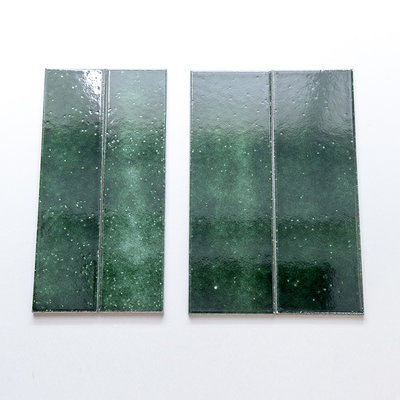 Bathroom Handmade Decorative Wall Tiles Non Slip Handcrafted Ceramic Tiles