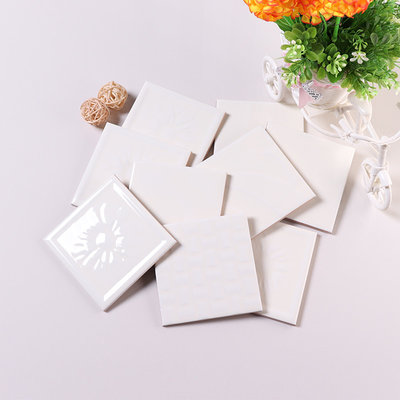 Morden Flower Pattern Subway Wall Tile For Kitchen Bathroom Back Splash Wall