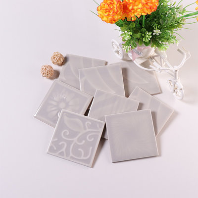 Morden Flower Pattern Subway Wall Tile For Kitchen Bathroom Back Splash Wall