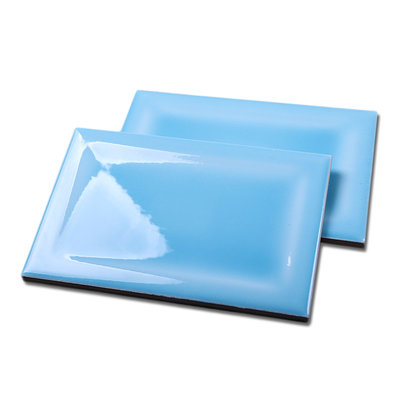 Light Blue Glazed Polished Porcelain Tile 120x180 Hand Glazed Subway Tile