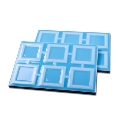 Light Blue Glazed Polished Porcelain Tile 120x180 Hand Glazed Subway Tile