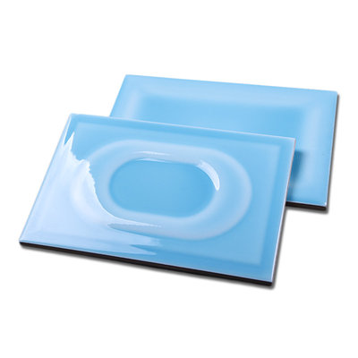 Sky Blue Colorful Wall Tiles120 X 180 Orient Design Ceramic Lobby Tile