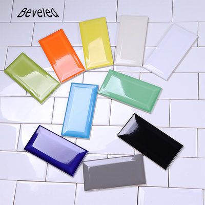 10 X 20 Flexible Wall Tiles Wall Tiles Cloud Grey Straight Beveled Edge Typ