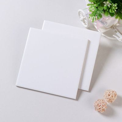Interior Design 150 X 150 White Tiles Ceramic Wall Tiles For Living Room