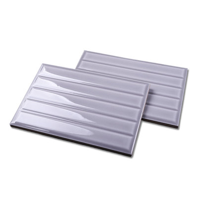 12x18 Glazed Ceramic Bathroom Wall Tiles , Durable Modern Bathroom Tiles