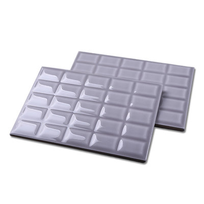 12x18 Glazed Ceramic Bathroom Wall Tiles , Durable Modern Bathroom Tiles