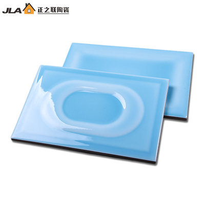 Kitchen Colorful Kitchen Wall Tiles Light Blue Glazed Ceramic Tile 4.7 X 7 Inch