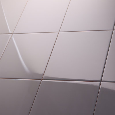 Grey Porcelain Bathroom Wall And Floor Tiles 16x16 Glaze Finished Surface