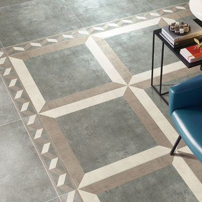 60 X 60 Non Slippery Bathroom Floor Tiles Matt Finish Strong Stain Resistance