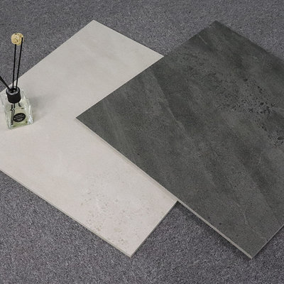 High Density Slip Resistant Ceramic Floor Tiles Polished Glazed For Washroom