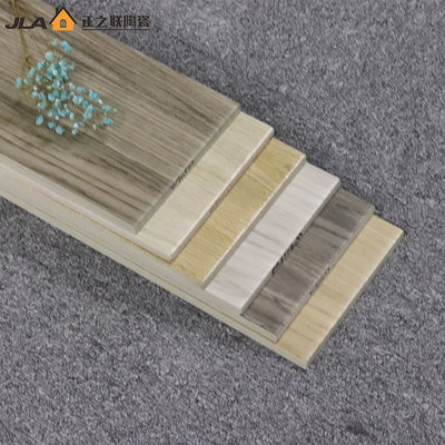 Bathroom Wood Look Ceramic Tile Anti Slip Bathroom Floor Tiles 150x600 Mm