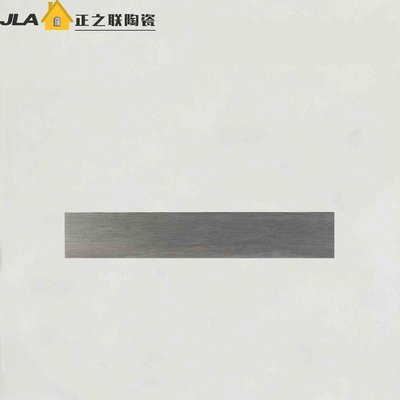 Dark Grey Wood Look Ceramic Tile 6x36 Wooden Style Floor Tiles Non Slip