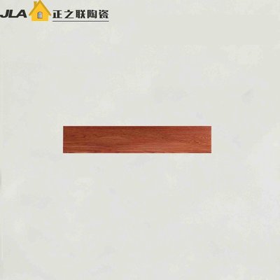 Acid Resistant Wood Style Ceramic Floor Tiles 150x600 Mm Building Material