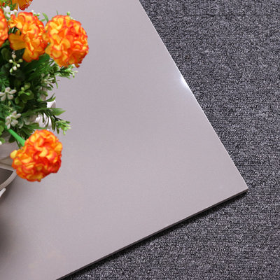 Pure Color Anti Skid Bathroom Floor Tiles Polished / Matt Full Body Porcelain Tile