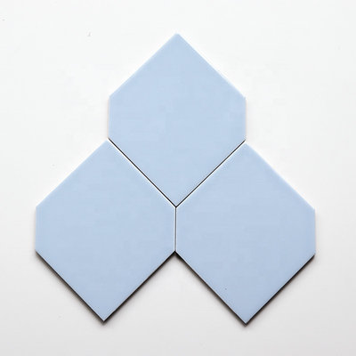 Rhombus Shape Glazed Ceramic Wall Tile 150x150 Decorative Exterior Tiles
