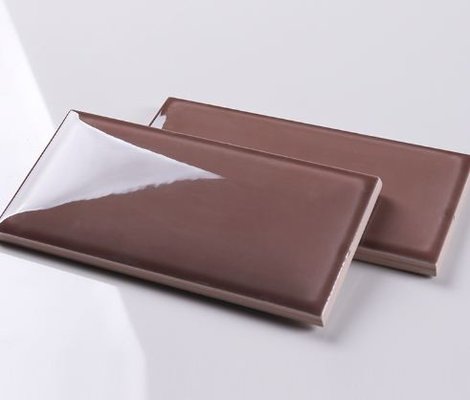 Nordic Style 75x150mm Glazed Glossy Subway Tile For Bathroom Wall