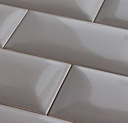 Bread Look Design Gray Color Decorative Ceramic Wall Tiles 7.5x15cm