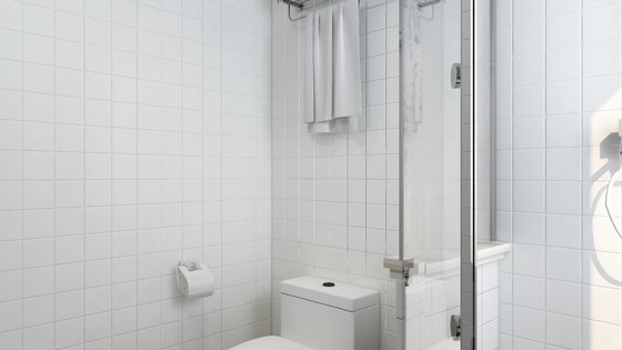 Белое лоснистое 100кс100 застеклило плитку метро для отделки стен кухни