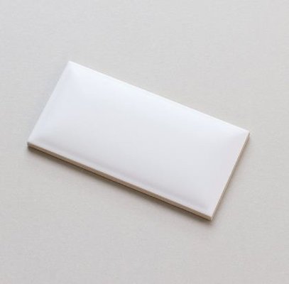 75X150mm Size Interior Wall Usage Ceramic Bread Look Subway Tiles In White