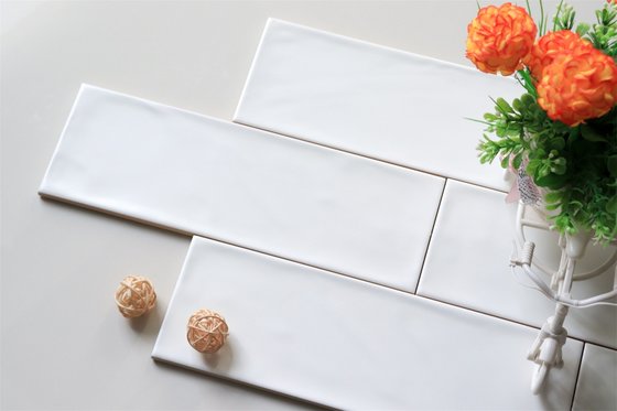 100x300 Spanish Style Interior Ceramic Wall Tiles Wavy Surfce In Stock