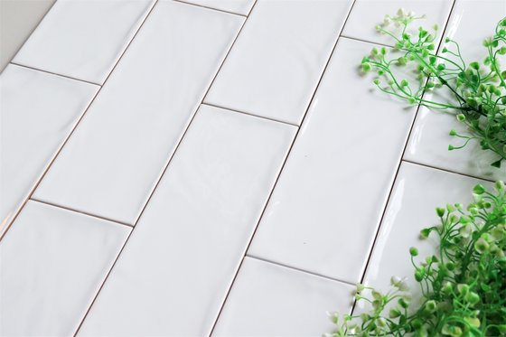 100x300 Spanish Style Interior Ceramic Wall Tiles Wavy Surfce In Stock
