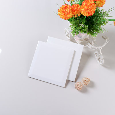 Square Glazed Ceramic Wall Tiles 15*15 Cm Flat Bathroom Kitchenwall Tile