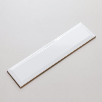 100x400mm Pure Grey Ceramic Wall Tiles , Flat Surface Glossy Kitchen Wall Tile Kitchen