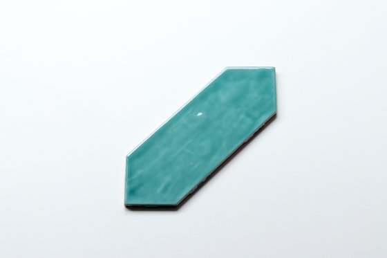Inovation Ceramic Wall Tile / Custom Glazed Kitchen Tiles Arrow Shape
