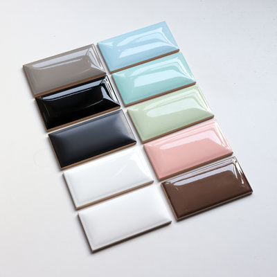 Bread Look 3x6 Inch 7.5x15cm Ceramic Bathroom Wall Tile / Ceramic Subway Tile