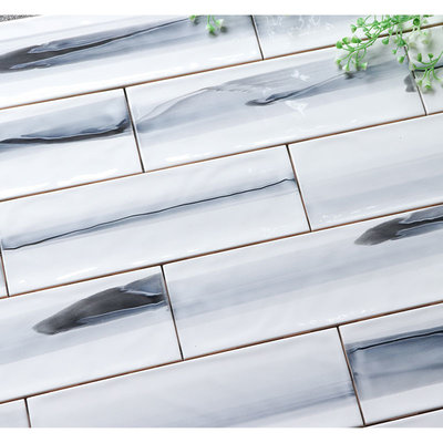 100x300 4x12 Inch Glossy Ceramic Subway Tile Background Wall Decorative